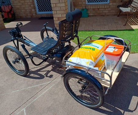 A cargo trike? How about a Cargo Quad! - DT Recumbents Blog